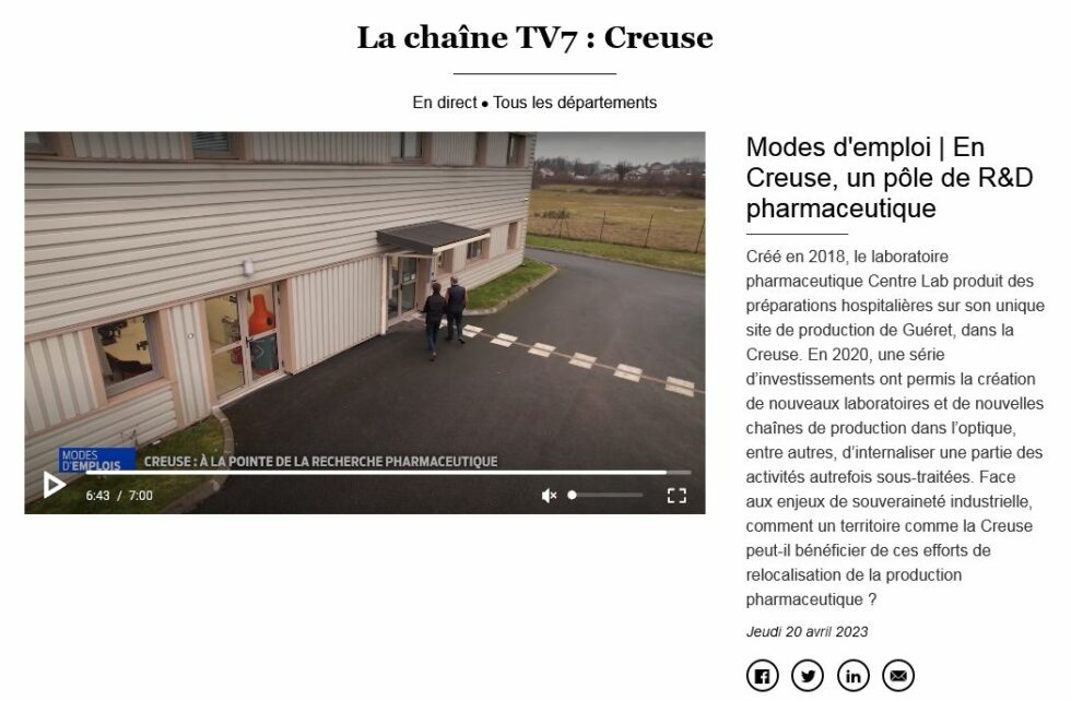 Centre Lab - Centre Lab - CDMO, essais cliniques et spécialiste des ...
